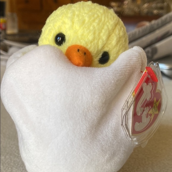 Ty | Other | Ty Beanie Baby Eggbert The Chick With Tag Retired | Poshmark